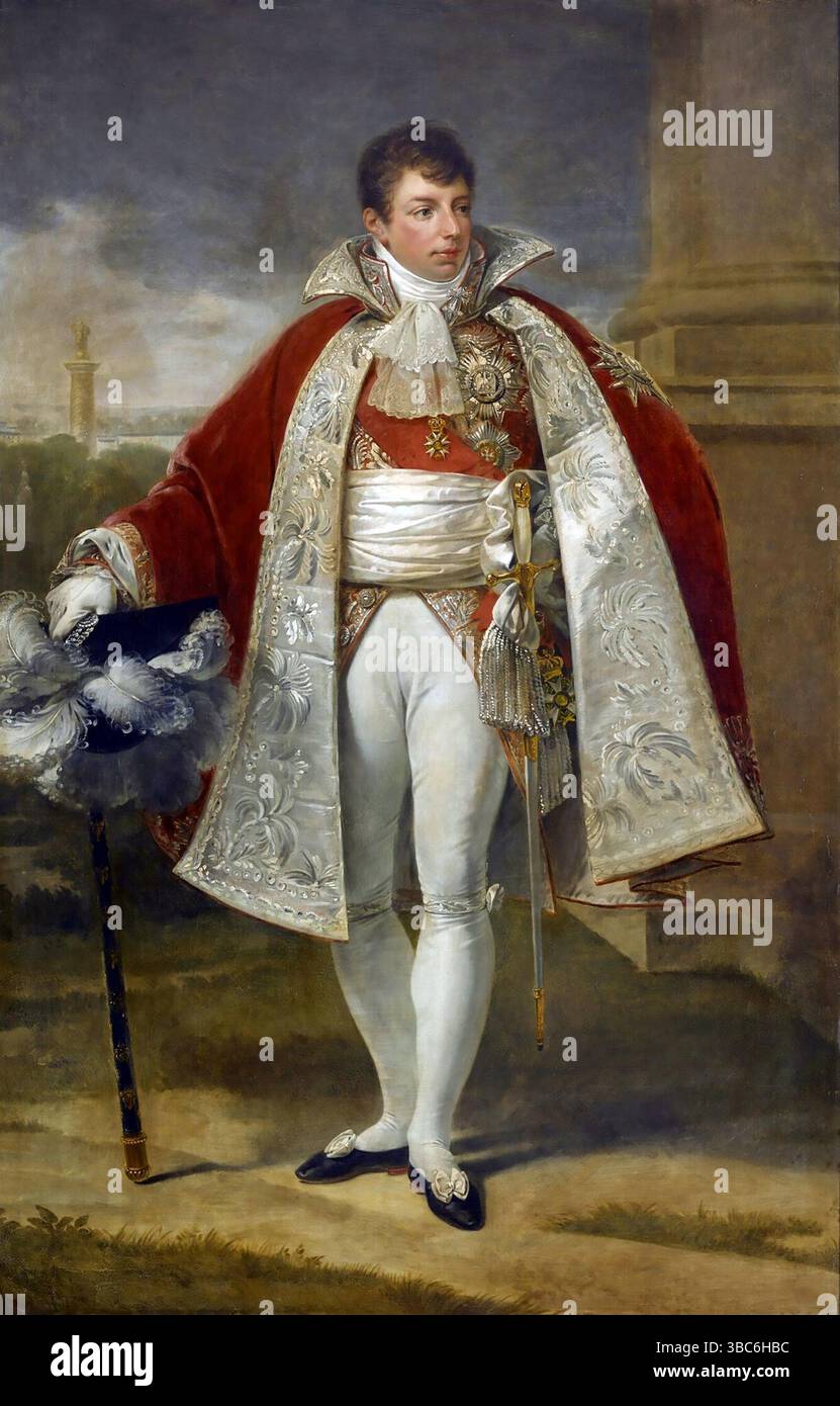 Géraud Duroc in ceremonial attire of Grand marshal of the palace ...