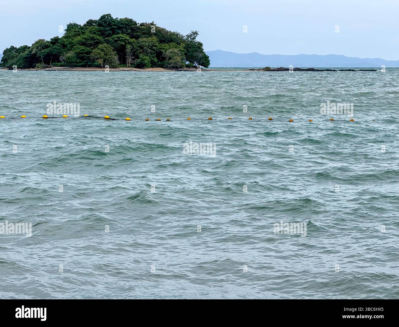 Tropical secluded beach with amazing scenery and a hidden paradise ...
