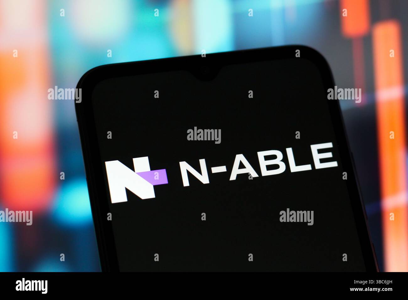 Canada. 18th May, 2025. In this photo illustration, the N?able logo is ...