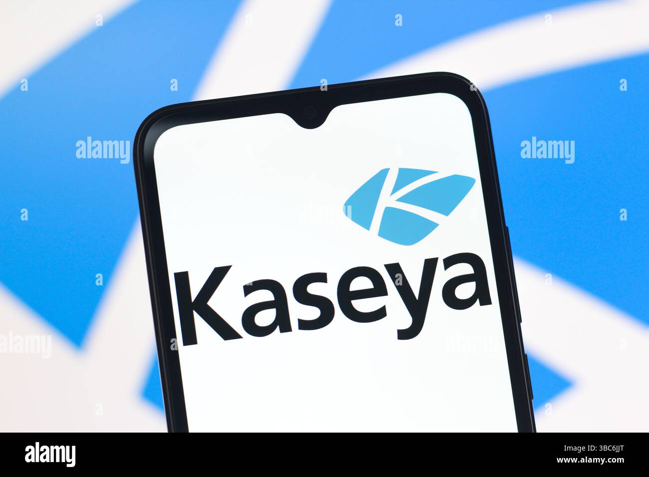 May 18, 2025: In this photo illustration, the Kaseya Limited logo is ...