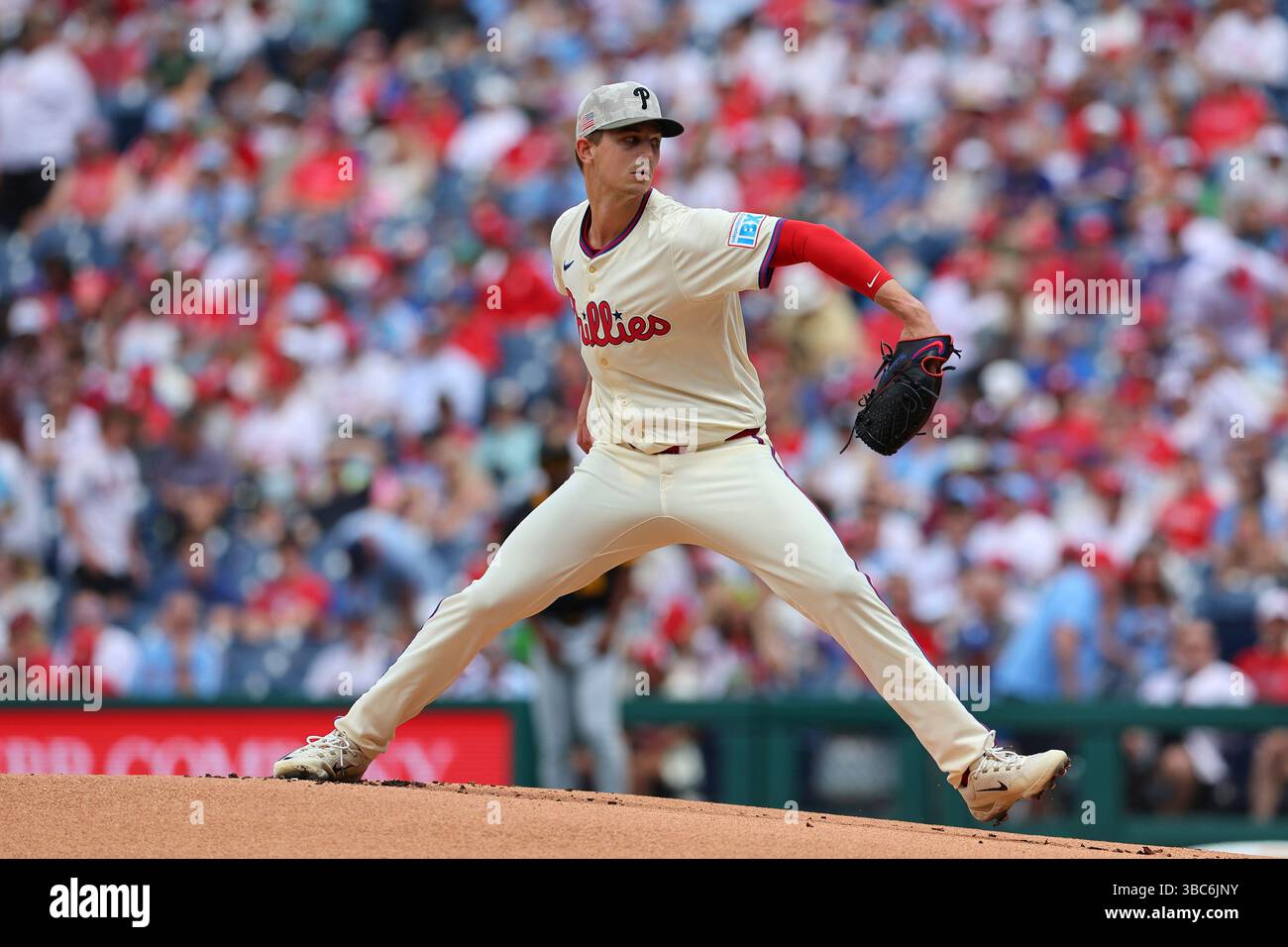 PHILADELPHIA, PA - MAY 18: Mick Abel #40 of the Philadelphia Phillies ...