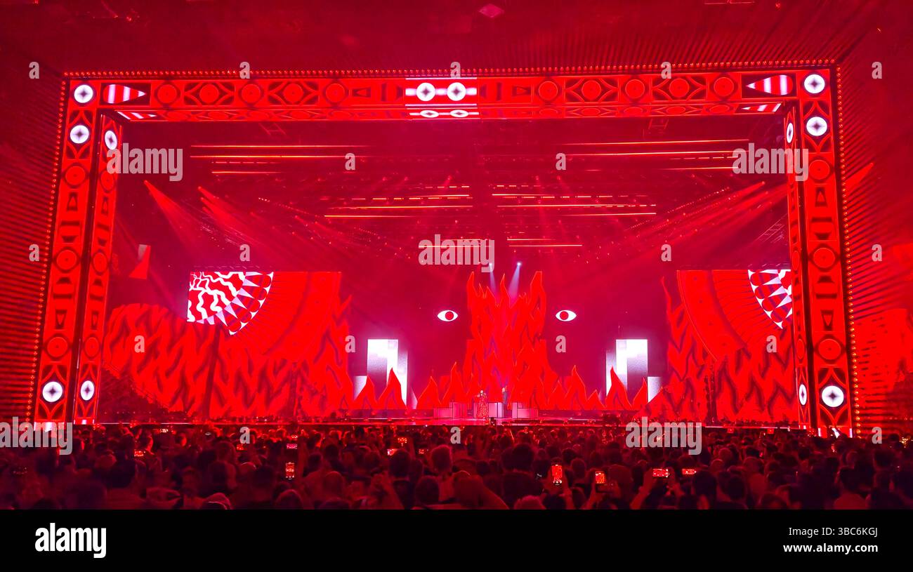 Basel, Switzerland - May 17, 2025: Eurovision Song Contest, ESC 2025 ...