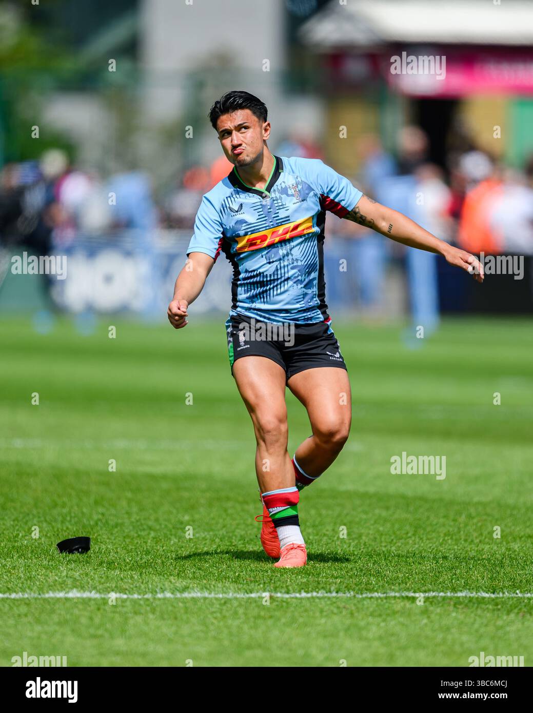 LONDON, UNITED KINGDOM - May 18: Marcus Smith of Harlequins in pre ...