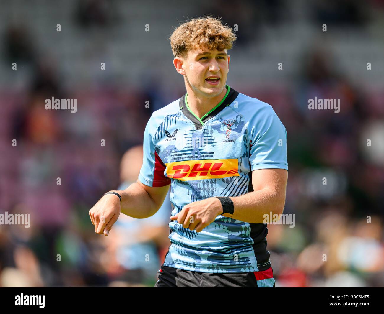 LONDON, UNITED KINGDOM - May 18: Sean Kerr of Harlequins in pre-match ...