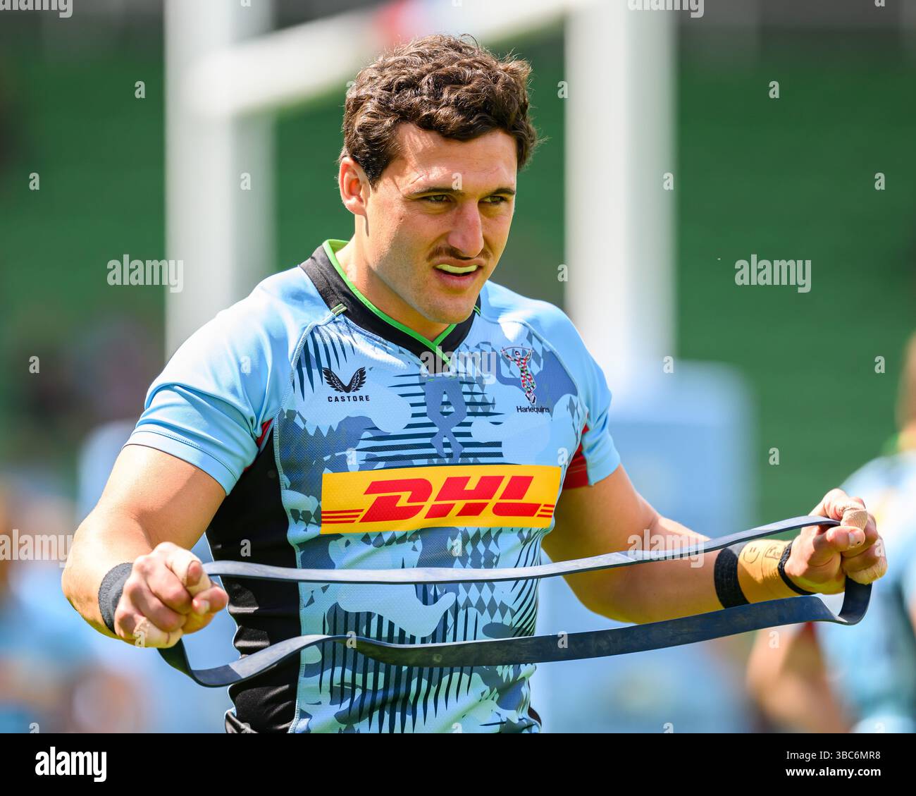 LONDON, UNITED KINGDOM - May 18: Rodrigo Isgro of Harlequins in pre ...