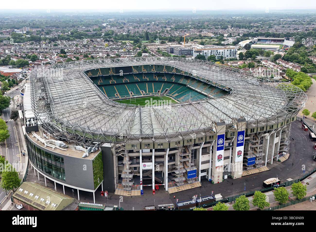 An Ariel view of The Allianz Stadium, Twickenham Stock Photo - Alamy