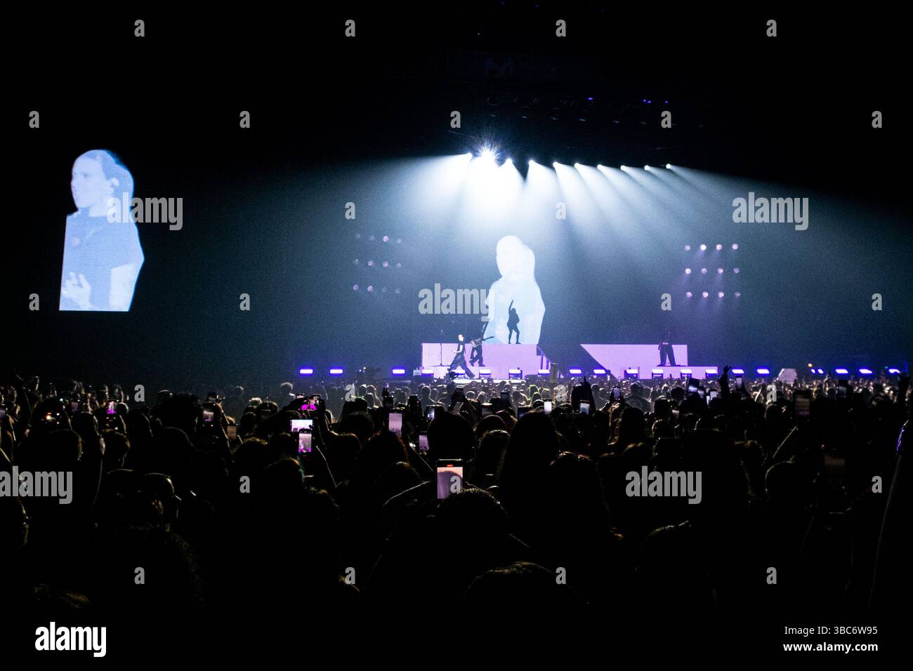 Madrid, Madrid, Spain. 18th May, 2025. Puerto Rican singer YOUNG MIKO ...