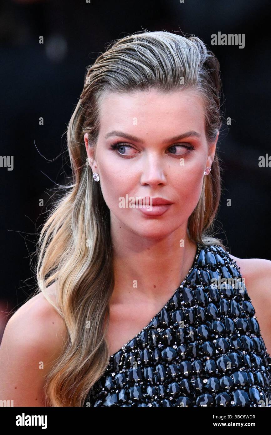 Kim Dammer attending The Phoenician Scheme Premiere in Cannes, France ...