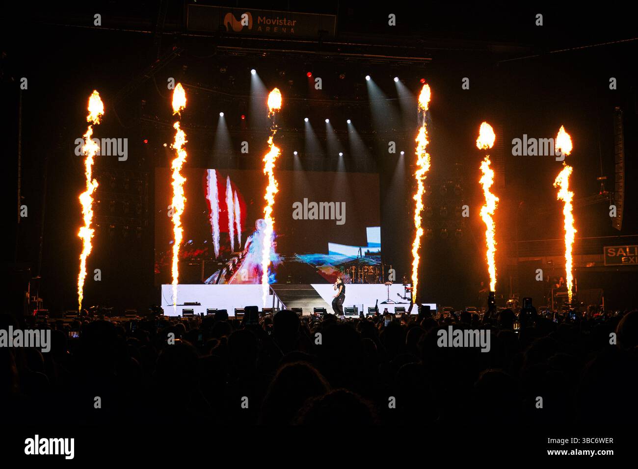 Madrid, Madrid, Spain. 18th May, 2025. Puerto Rican singer YOUNG MIKO ...