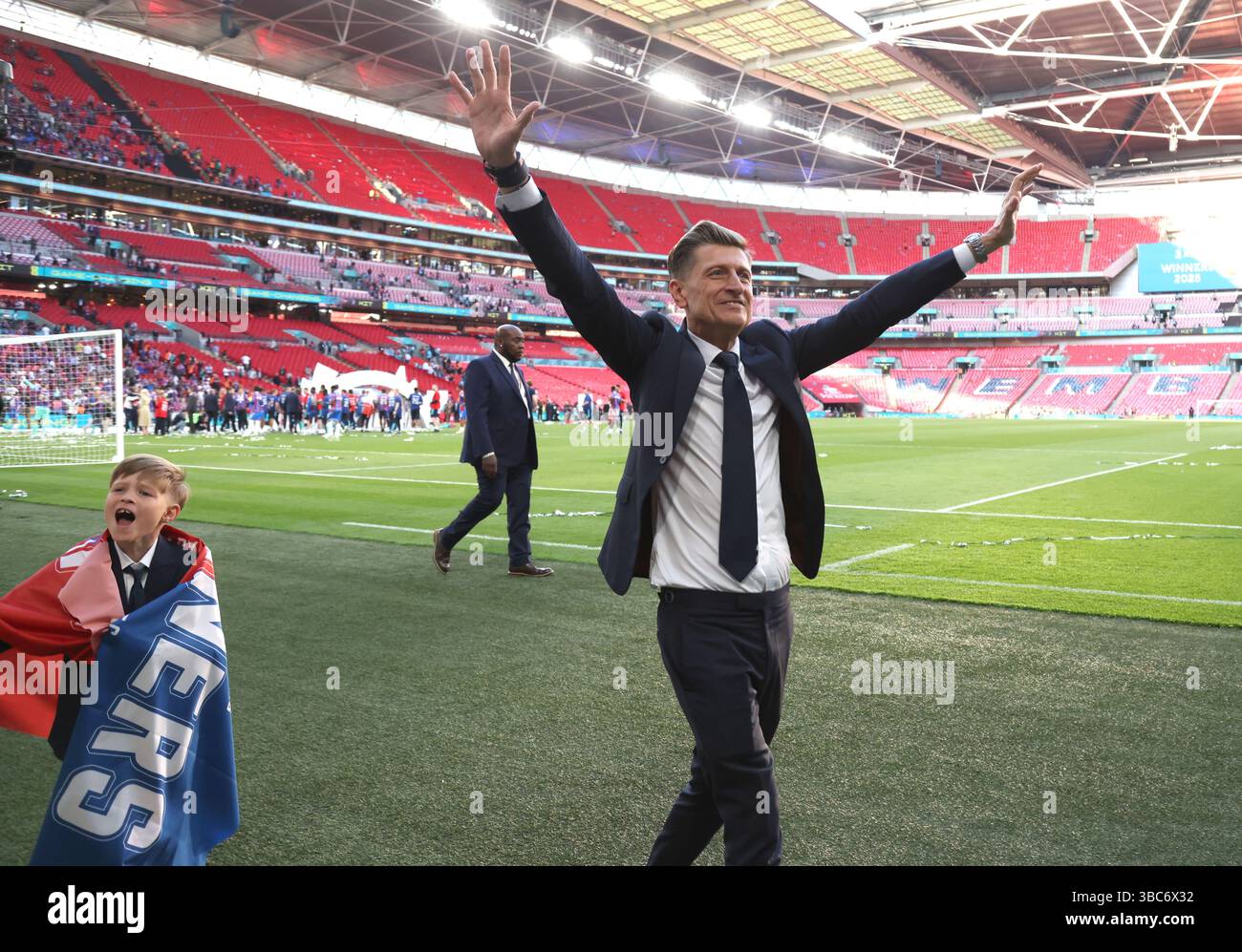 London, UK. 17th May, 2025. Steve Parish (Crystal Palace co-owner and ...