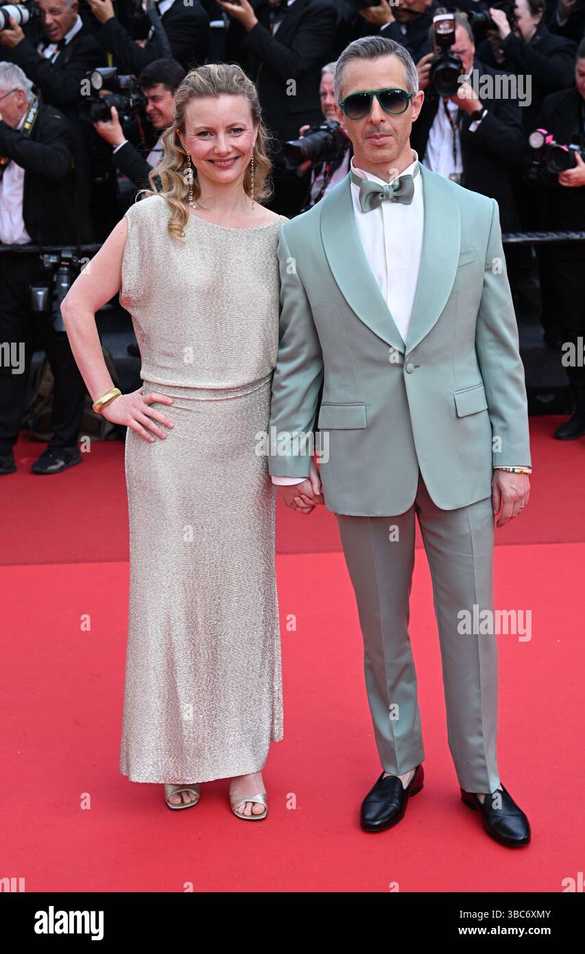 Cannes, France. May 18th, 2025. Jeremy Strong and Emma Wall attending ...
