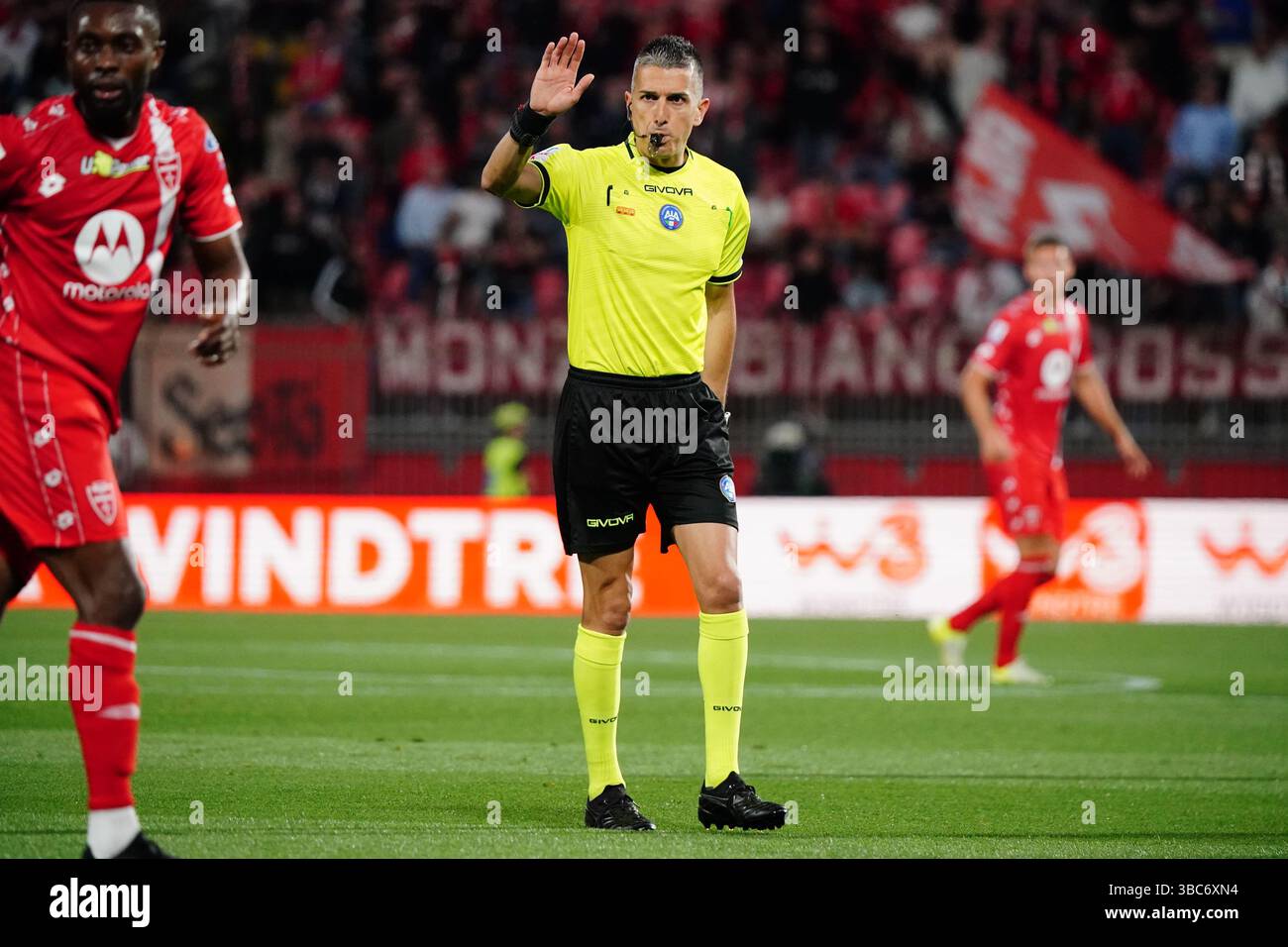 Monza, Italie. 18th May, 2025. Livio Marinelli (Referee) during the ...