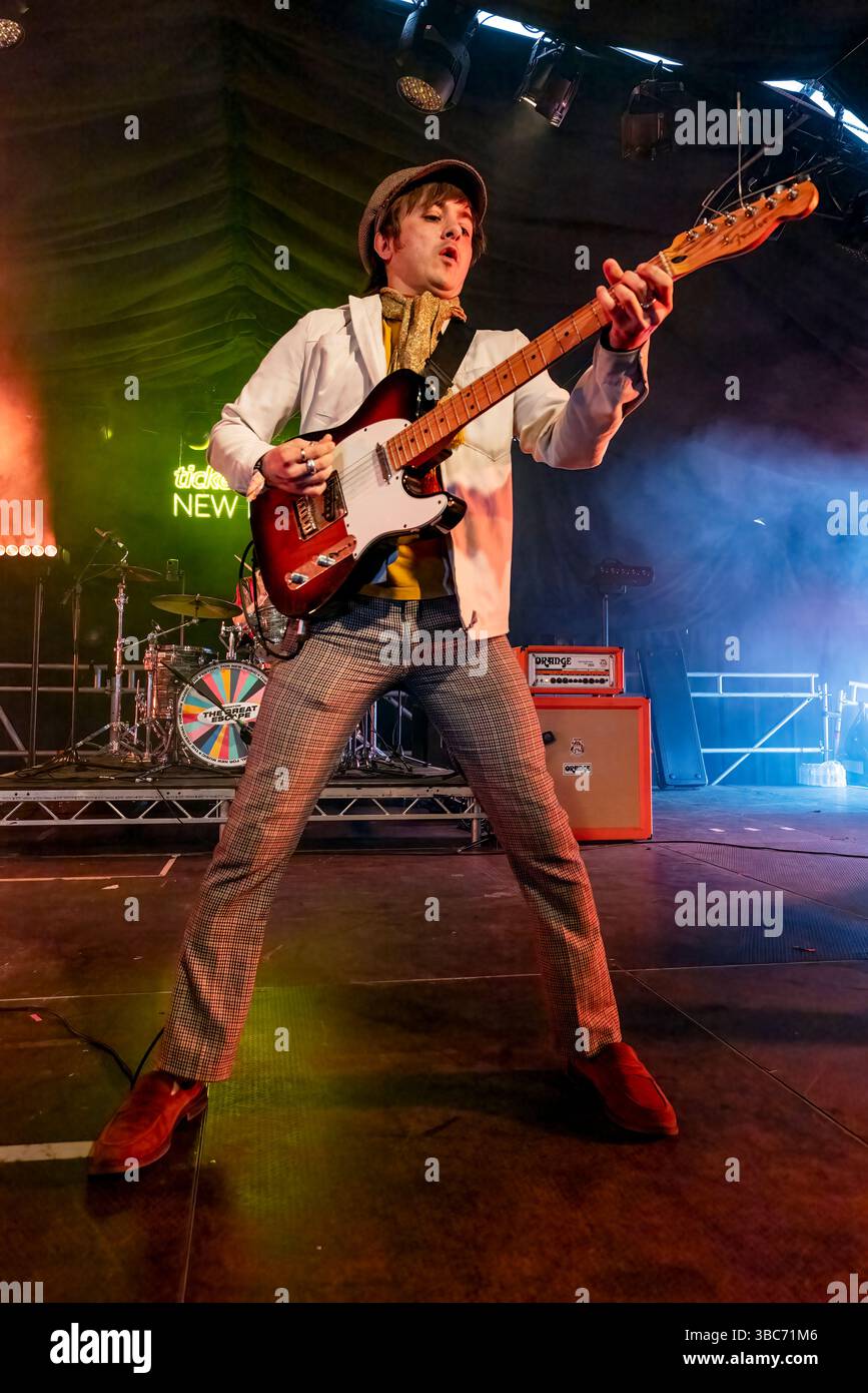 Brighton, City of Brighton & Hove, East Sussex, UK. Brighton plays host on the annual music ...