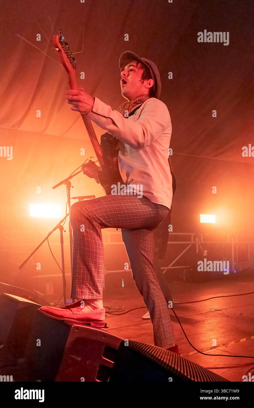 Brighton, City of Brighton & Hove, East Sussex, UK. Brighton plays host on the annual music ...