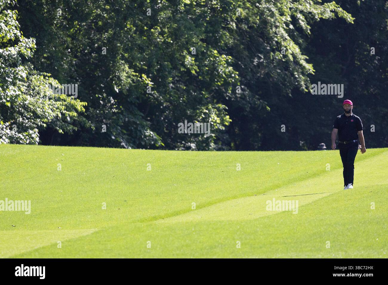 Captain Jon Rahm of Legion XIII is seen during the final round of the ...