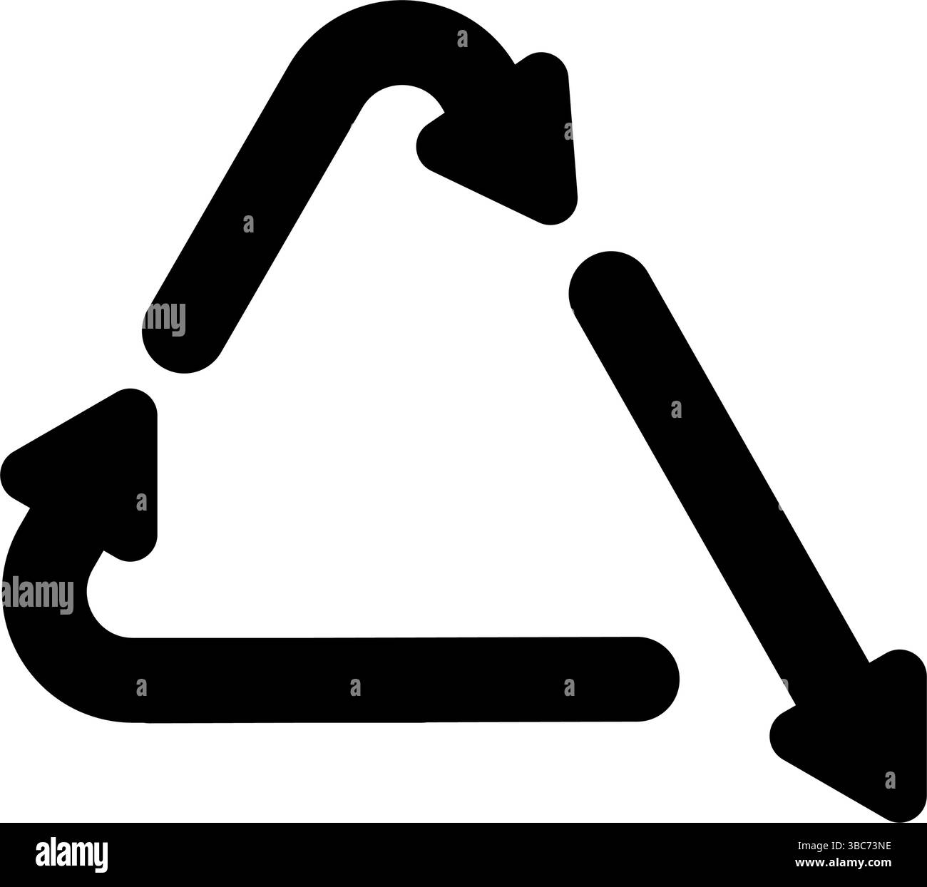 Downcycle or cascading icon. Waste recycling concept. Sustainability ...