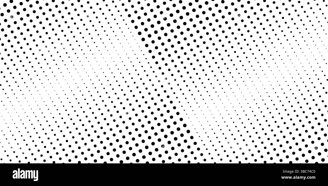 Polka dot pattern with fade effect. Halftone gradient background ...