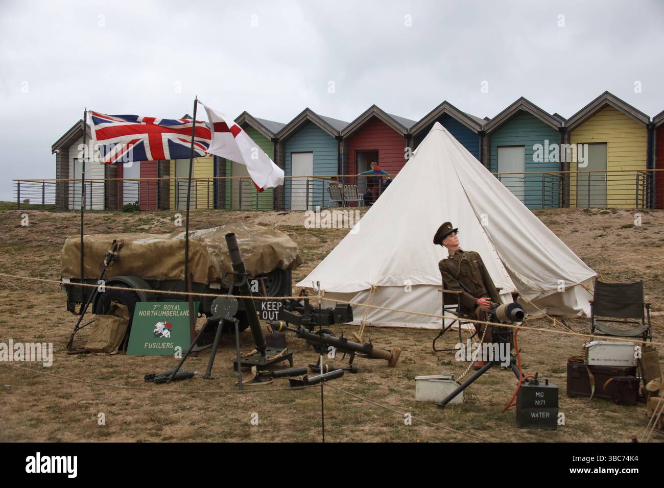 Blyth, UK. 18th May, 2025. Commemorating 80 years since VE Day Re ...
