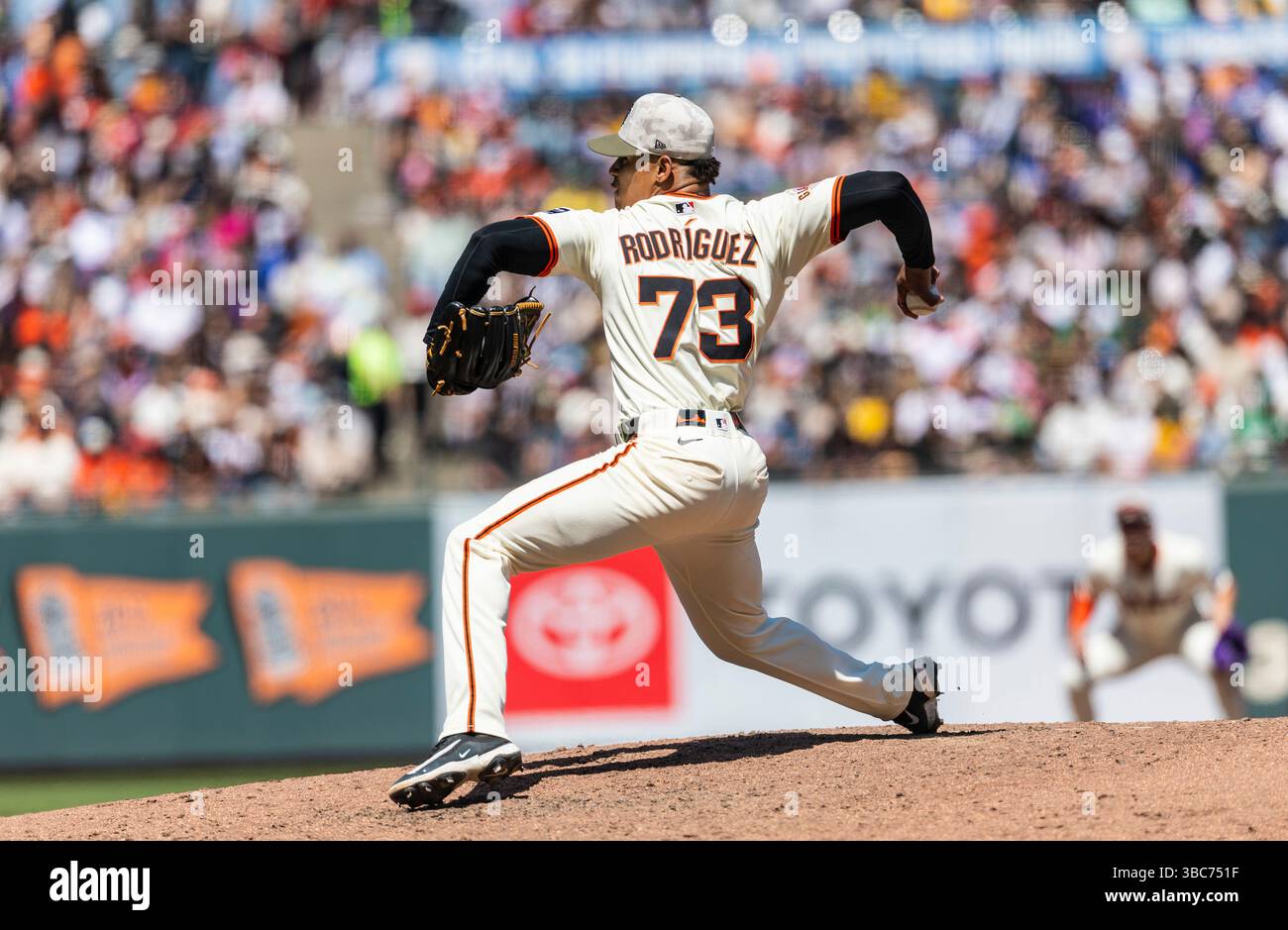 May 18 2025 San Francisco CA, U.S.A. San Francisco pitcher Randy RodrÃ ...