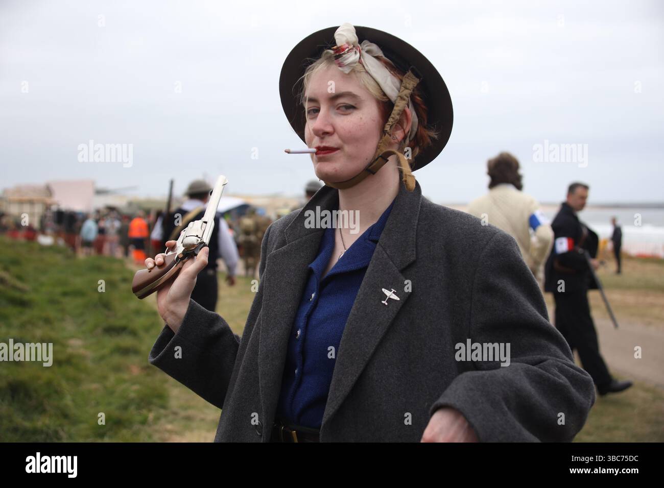 Blyth, UK. 18th May, 2025. Commemorating 80 years since VE Day Re ...