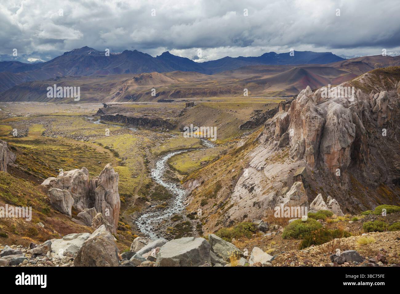 Patagonia landscapes in Southern Argentina. Beautiful natural landscapes Stock Photo - Alamy
