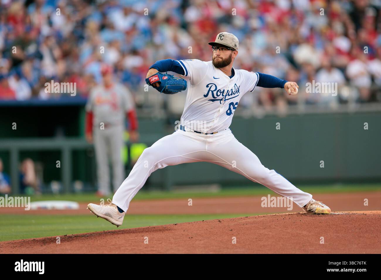 KANSAS CITY, MO - MAY 17: Kansas City Royals pitcher Noah Cameron (65 ...