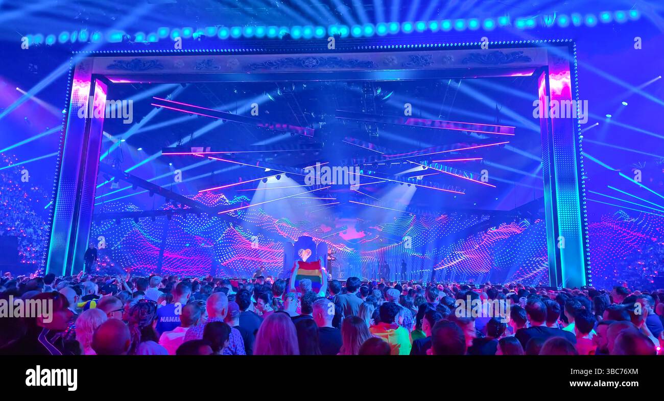 Basel, Switzerland - May 17, 2025: Eurovision Song Contest, ESC 2025 ...