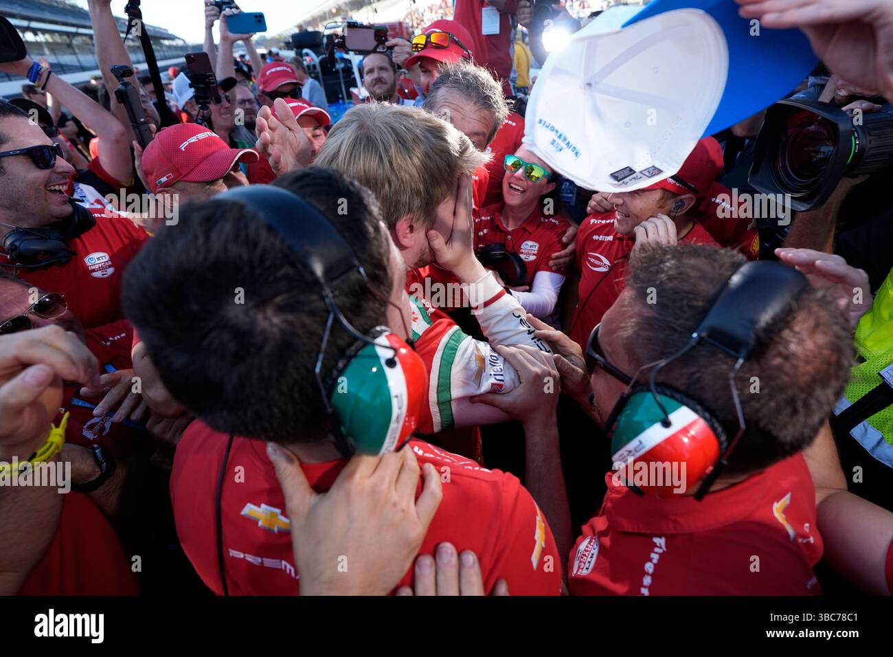 Indianapolis, Indiana, USA. 18th May, 2025. Robert Shwartzman of Israel ...