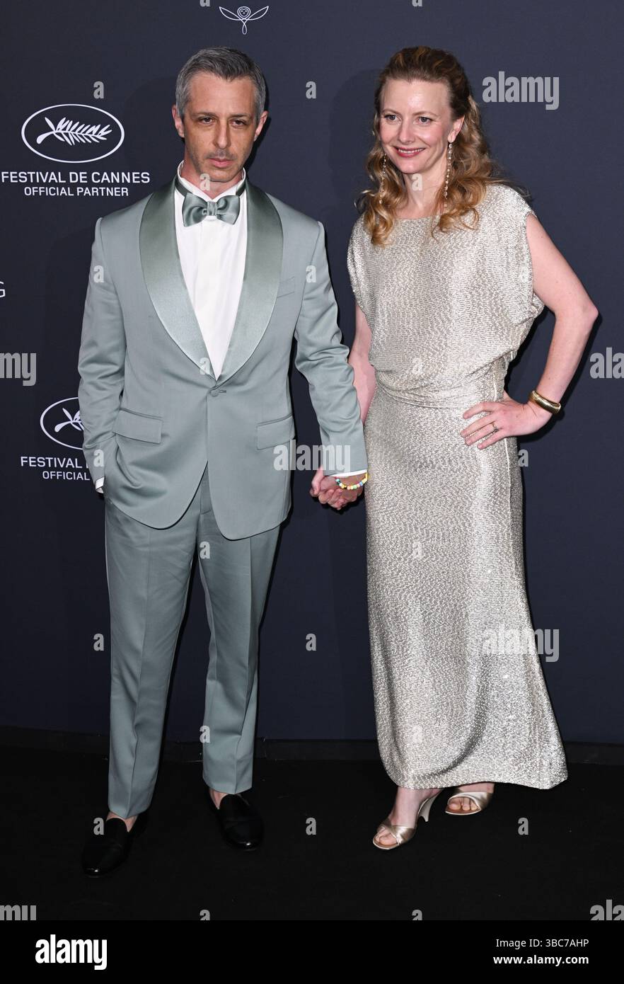 Cannes, France. May 18th, 2025. Jeremy Strong and Emma Wall attending ...