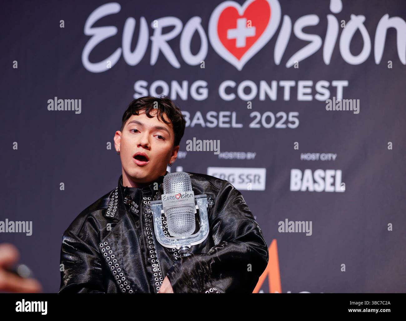 Basel, Switzerland. 18th May, 2025. Basel, Switzerland - May 18, 2025: ESC 2025 - Press ...