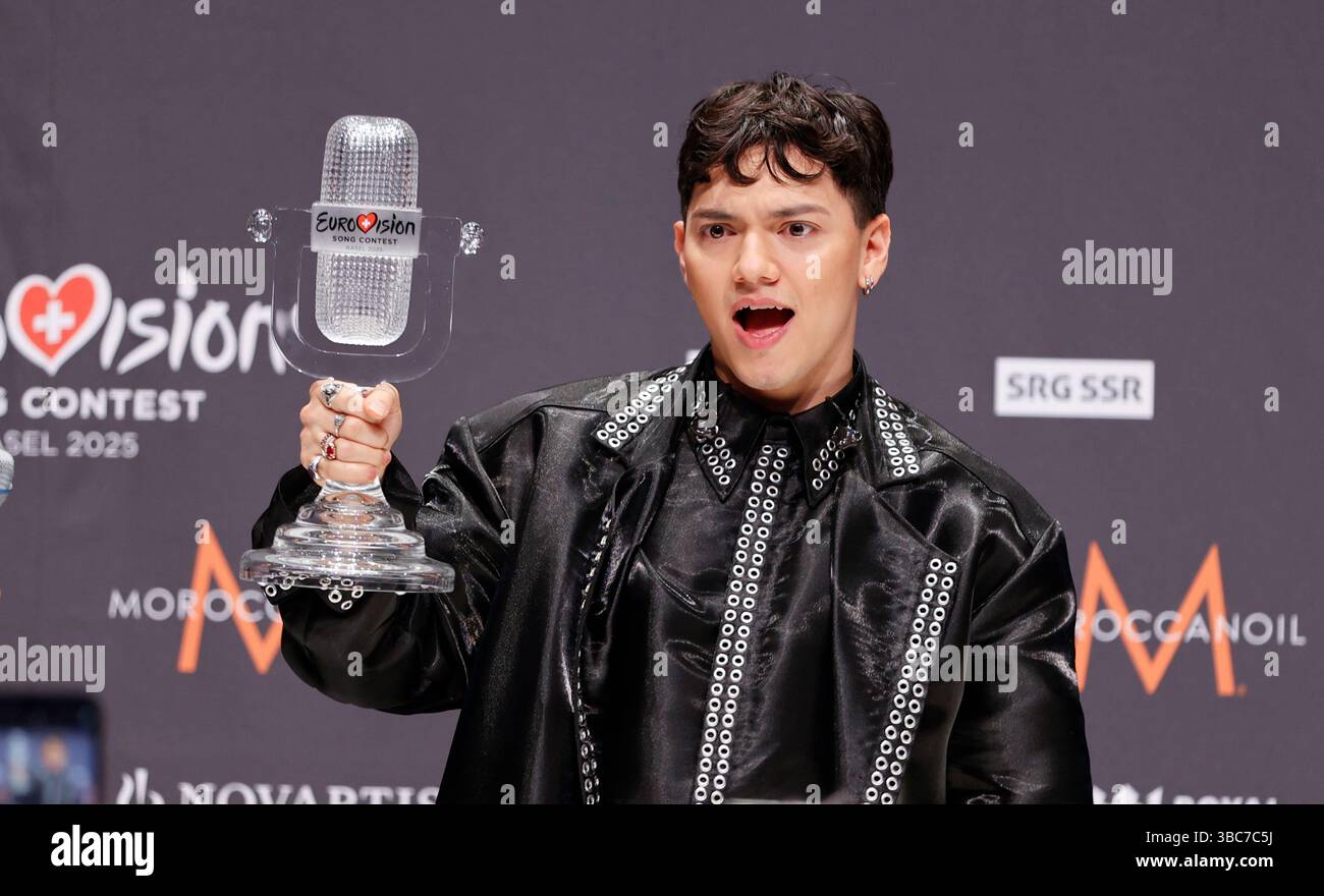 Basel, Switzerland - May 18, 2025: ESC 2025 - Press Conference ...