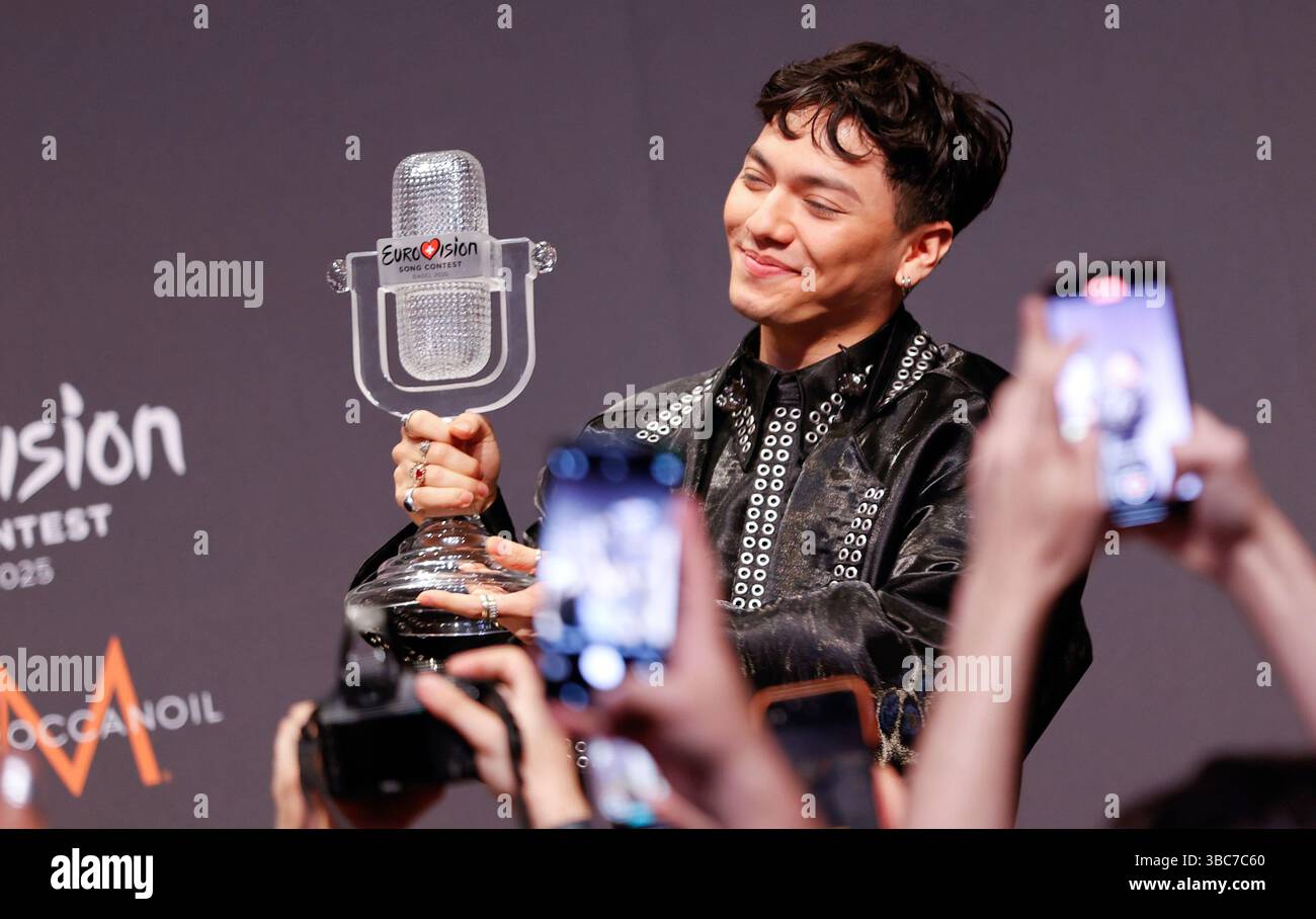 Basel, Switzerland. 18th May, 2025. Basel, Switzerland - May 18, 2025: ESC 2025 - Press ...