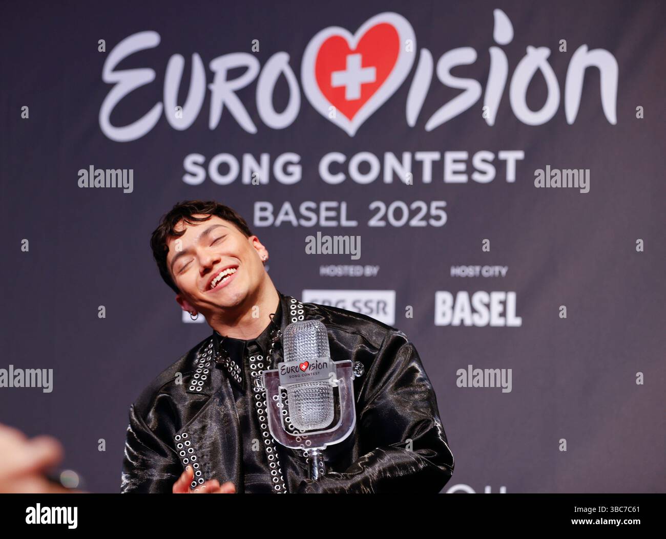 Basel, Switzerland. 18th May, 2025. Basel, Switzerland - May 18, 2025: ESC 2025 - Press ...