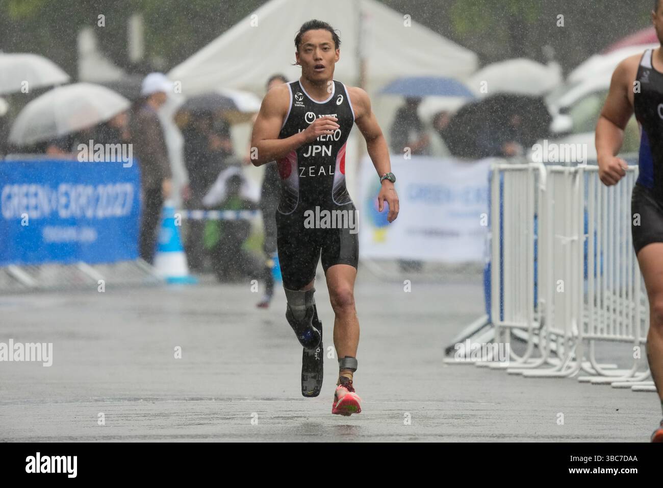 Yokohama, Japan. 17th May, 2025. Keiya Kaneko (JPN), May 17, 2025 - Triathlon : Mens PTS4 at ...
