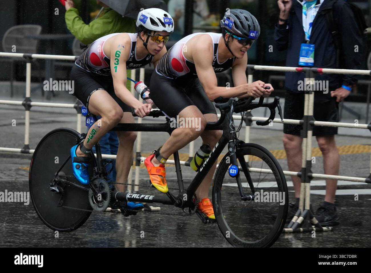 Yokohama, Japan. 17th May, 2025. Yosuke Yamada (JPN), May 17, 2025 - Triathlon : Mens PTVI at ...