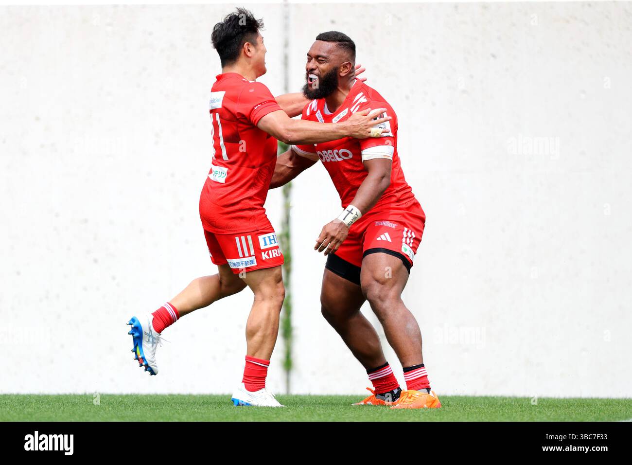 Osaka, Japan. 17th May, 2025. (L-R) Kanta Matsunaga, Inoke Burua ...