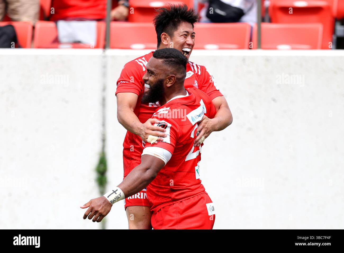Osaka, Japan. 17th May, 2025. (Top-Bottom) Kanta Matsunaga, Inoke Burua ...