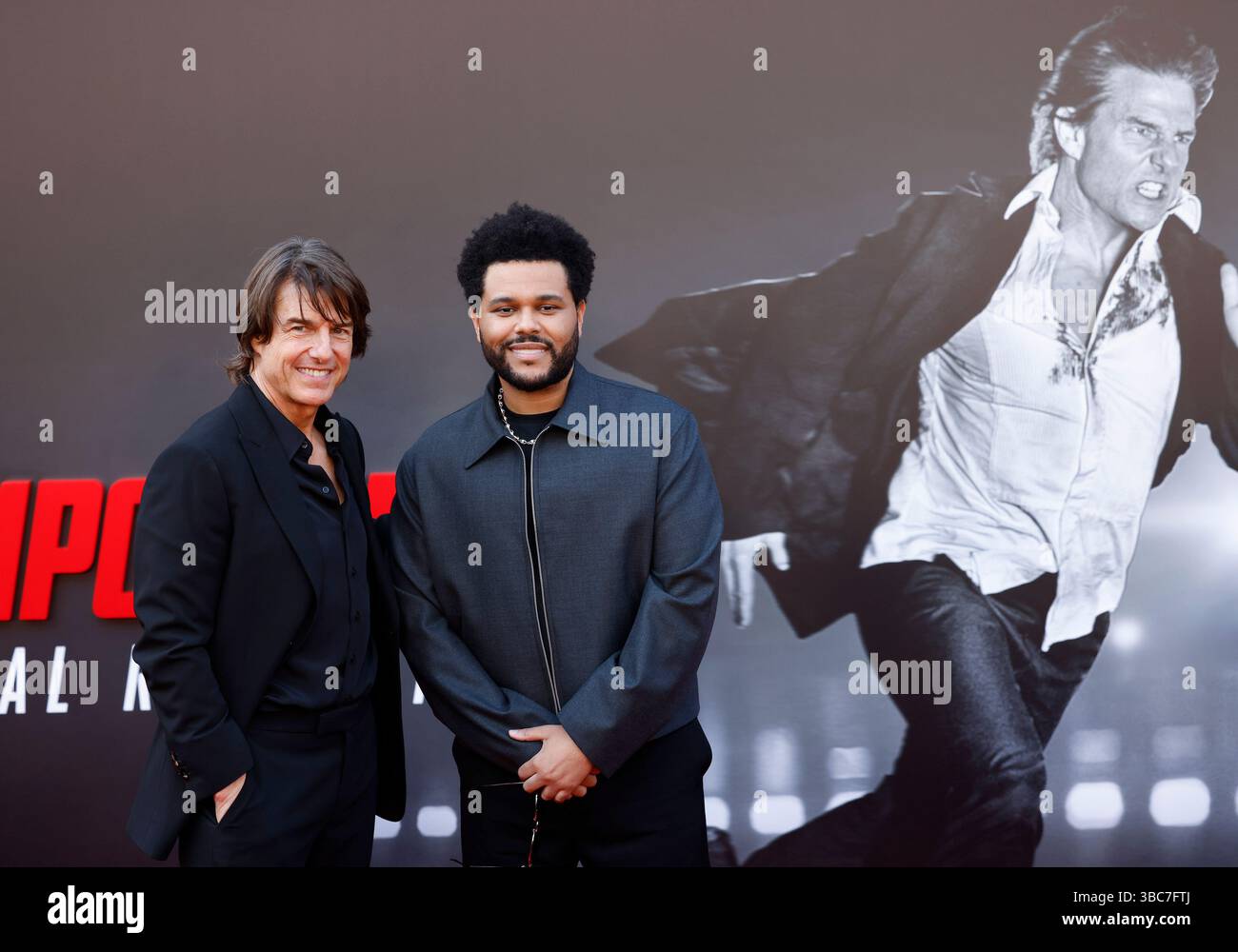 New York, United States. 18th May, 2025. Tom Cruise and The Weeknd ...