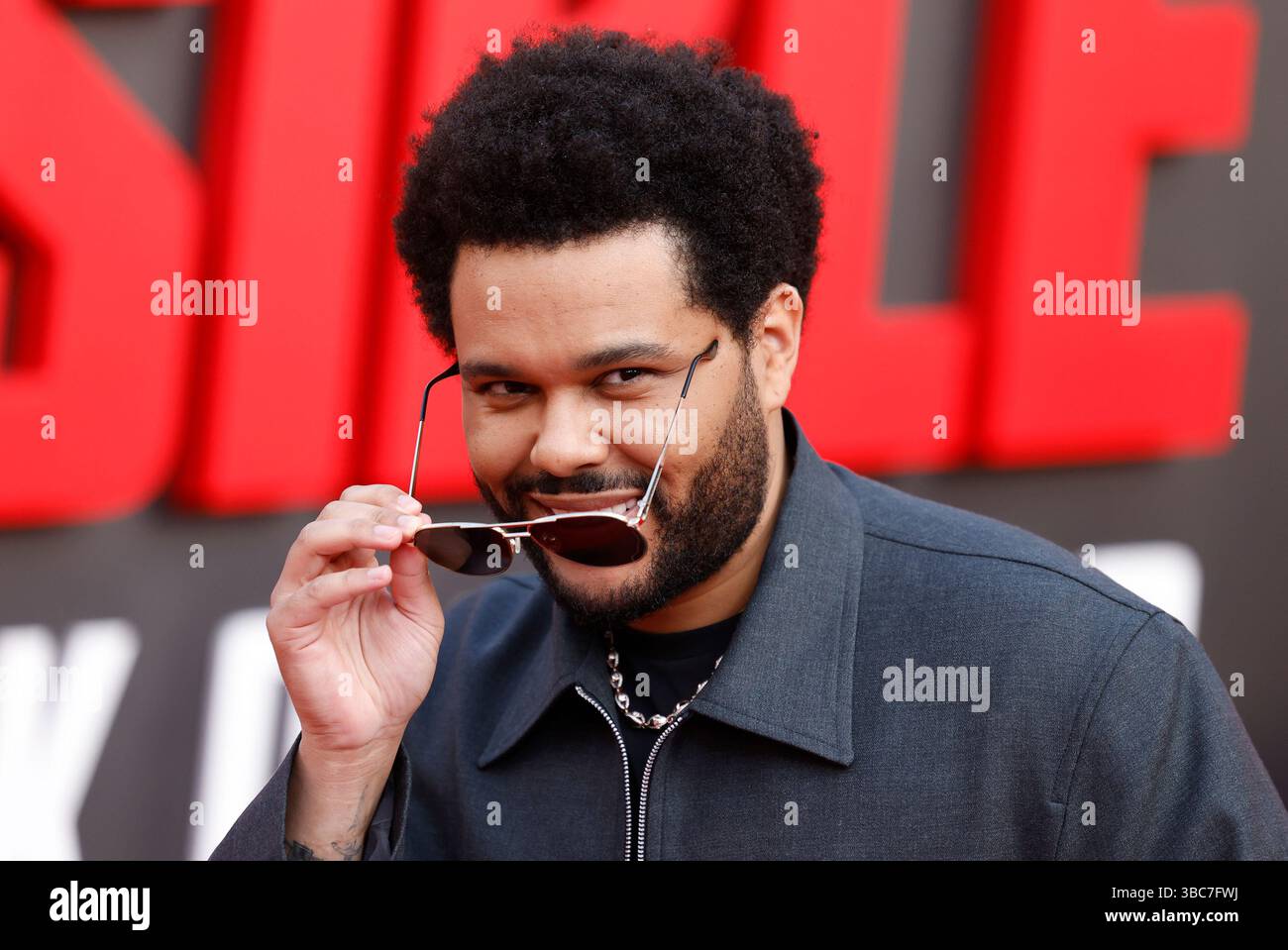New York, United States. 18th May, 2025. The Weeknd arrives on the red ...