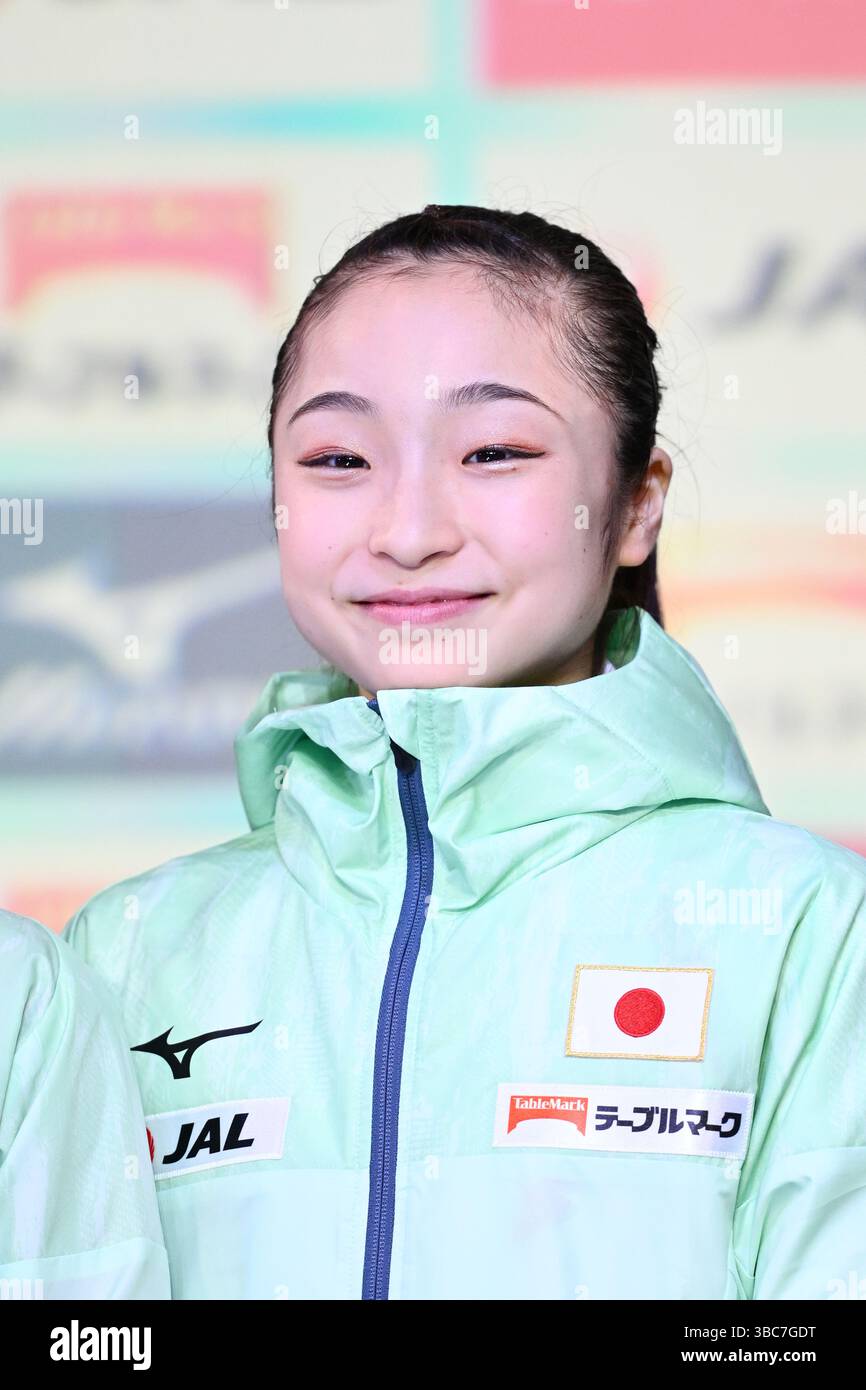 Tokyo Metropolitan Gymnasium, Tokyo, Japan. 17th May, 2025. Mana Okamura, MAY 17, 2025 ...