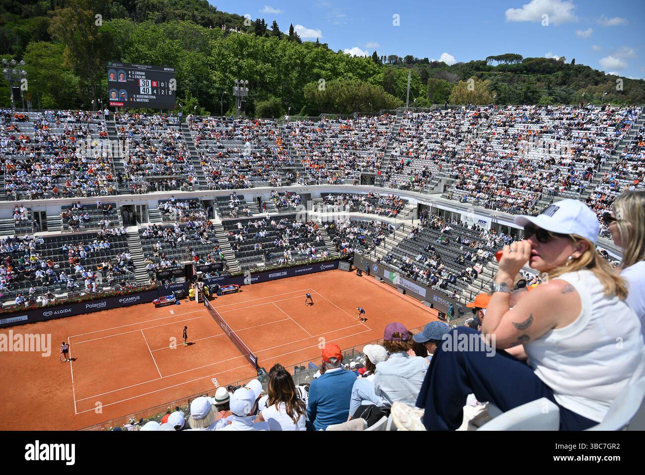 Rome, Italy. 18th May 2025, Foro Italico, Rome, Italy; ATP 1000 Tennis ...