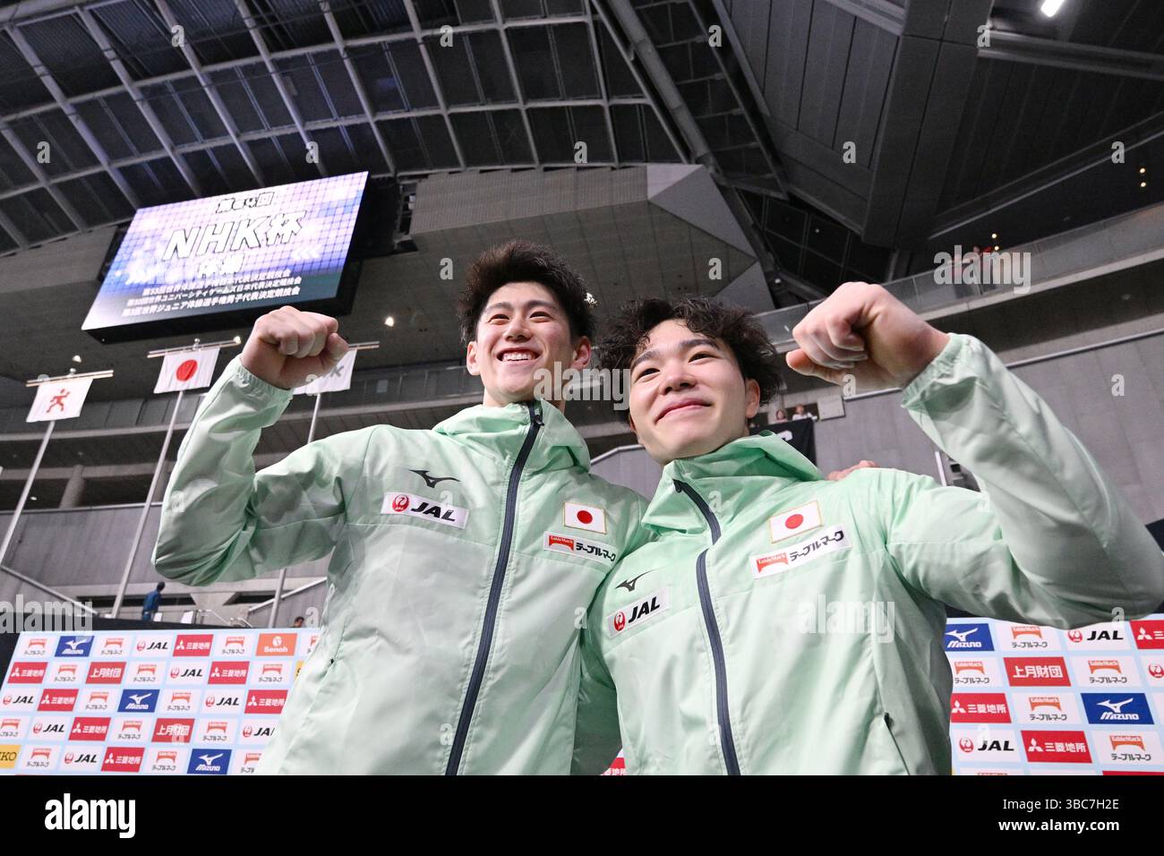 (L-R) Daiki Hashimoto, Shinnosuke Oka, MAY 18, 2025 - Artistic Gymnastics : The 64th NHK Cup Men ...