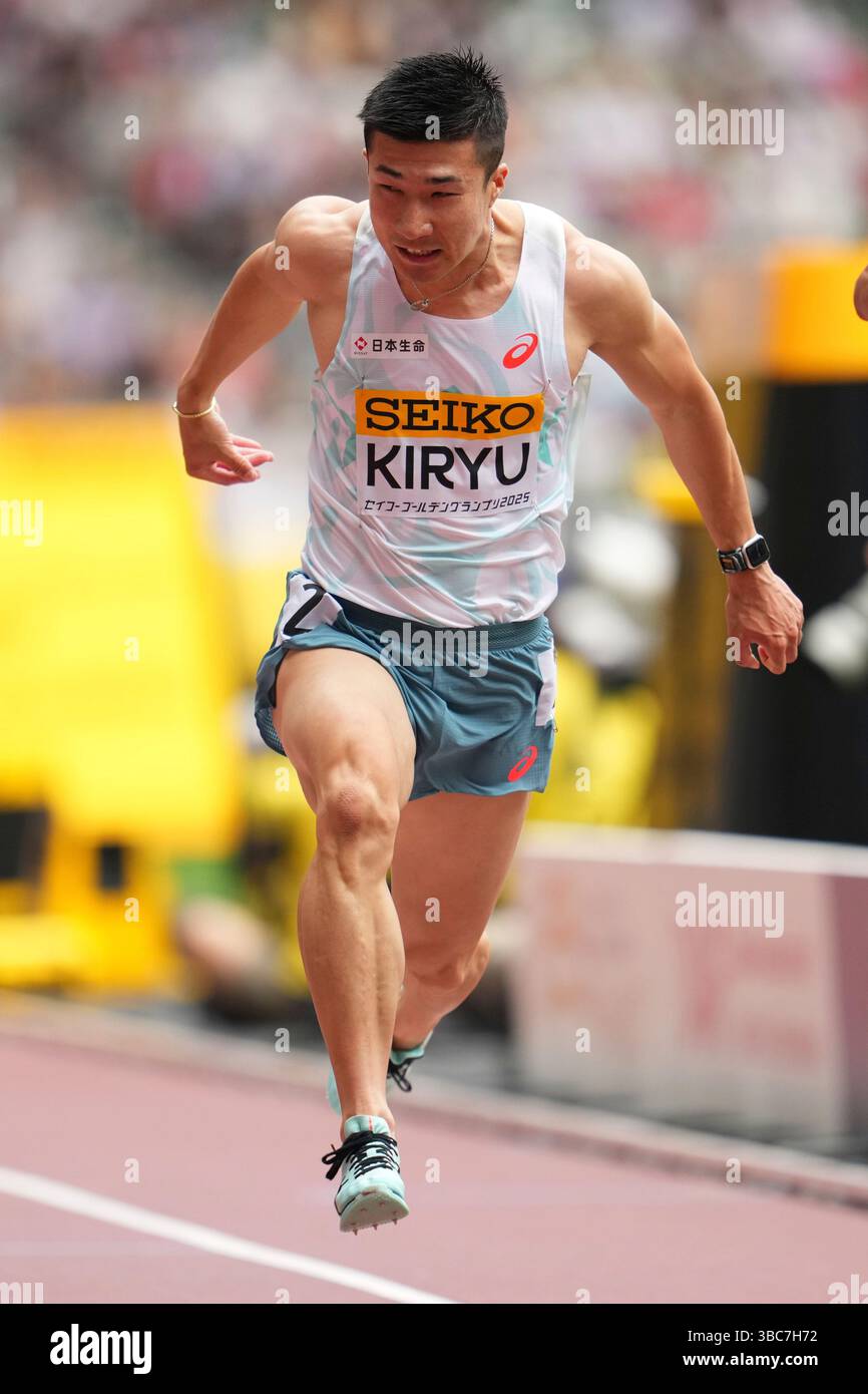 Yoshihide Kiryu, MAY 18, 2025 - Athletics : World Athletics Continental Tour Seiko Golden Grand ...