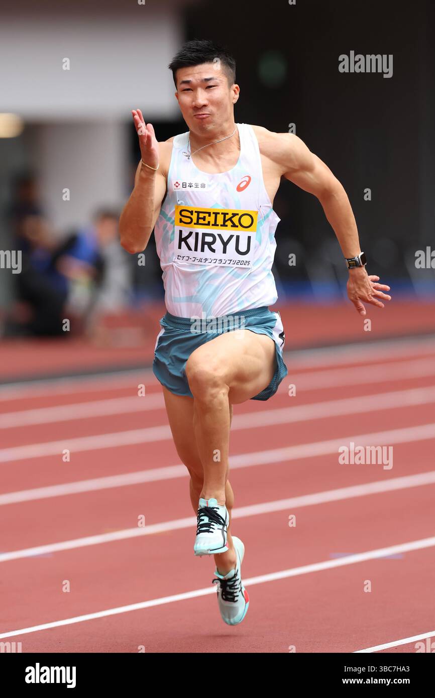 Yoshihide Kiryu, MAY 18, 2025 - Athletics : World Athletics Continental Tour Seiko Golden Grand ...