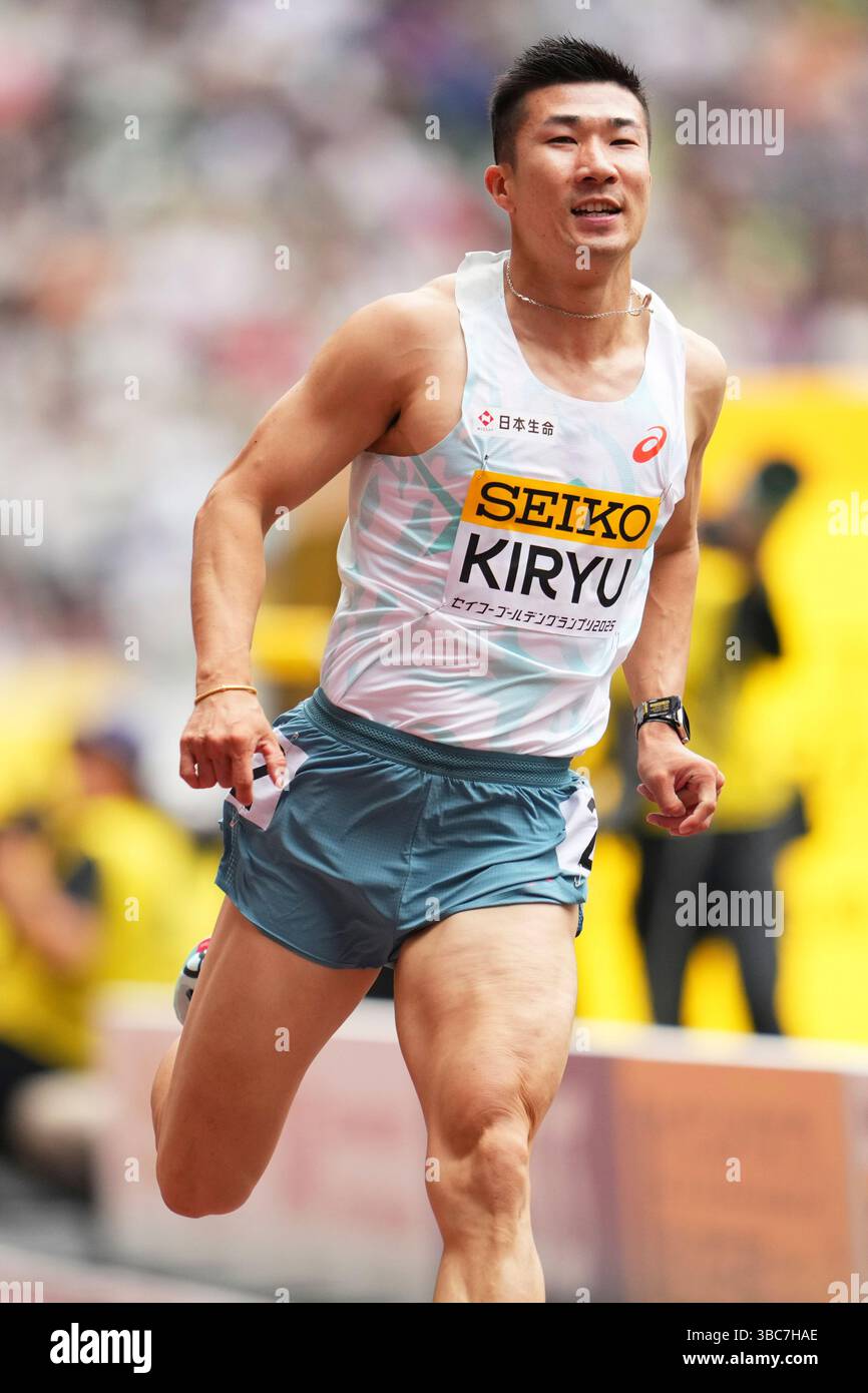 Yoshihide Kiryu, MAY 18, 2025 - Athletics : World Athletics Continental Tour Seiko Golden Grand ...