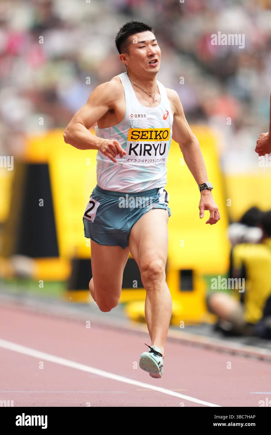 Yoshihide Kiryu, MAY 18, 2025 - Athletics : World Athletics Continental Tour Seiko Golden Grand ...