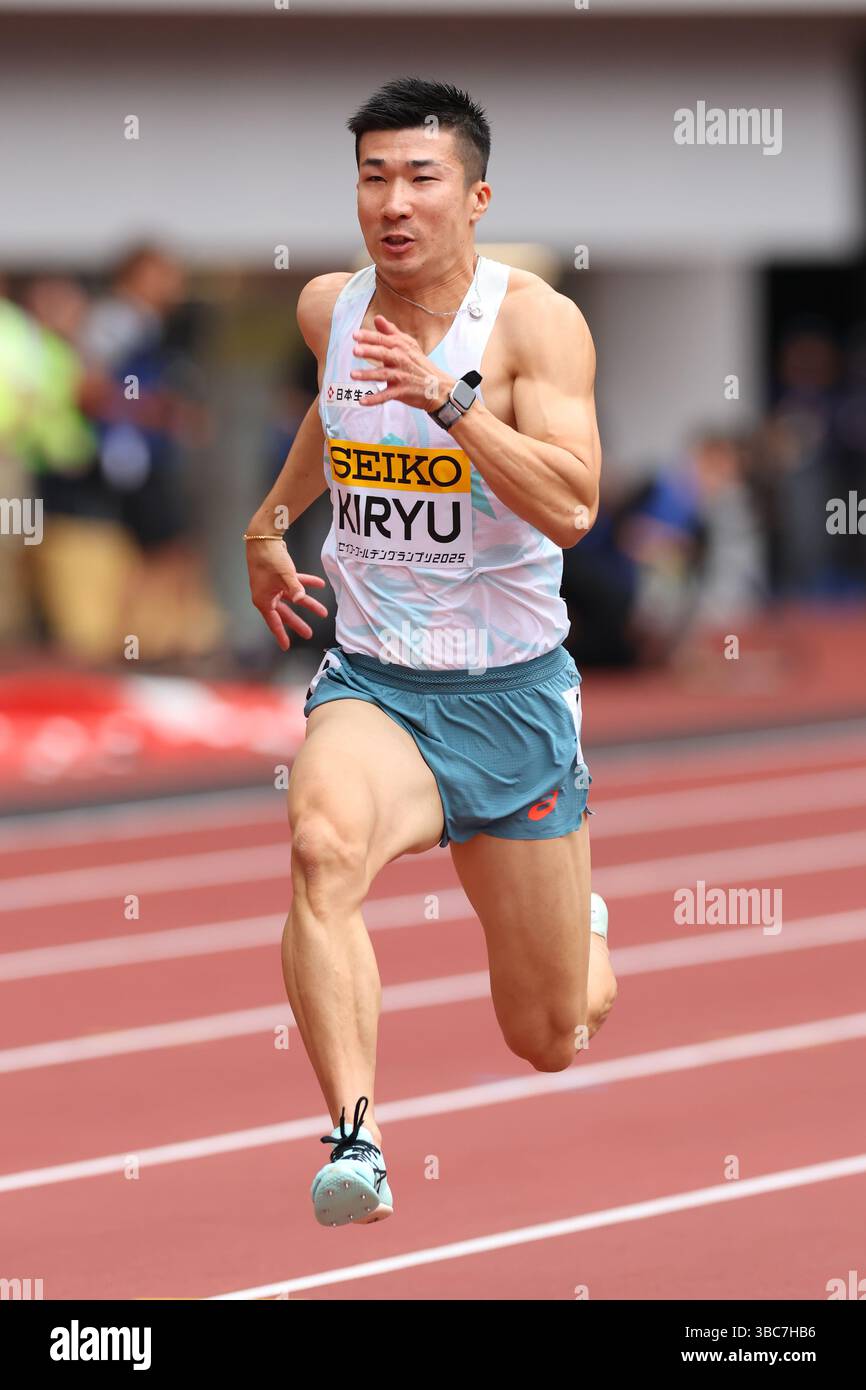 Yoshihide Kiryu, MAY 18, 2025 - Athletics : World Athletics Continental Tour Seiko Golden Grand ...