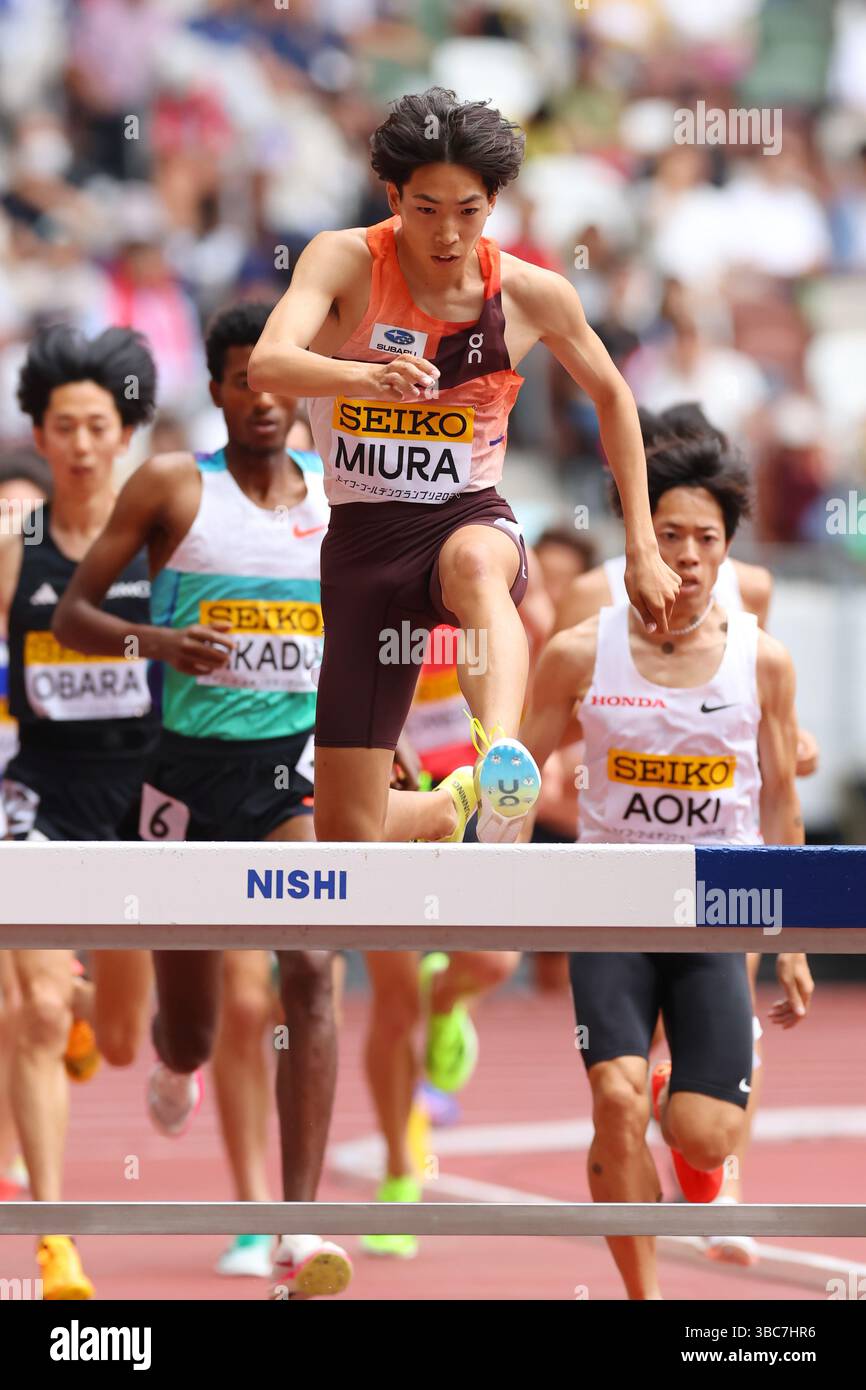 Ryuji Miura, MAY 18, 2025 - Athletics : World Athletics Continental Tour Seiko Golden Grand Prix ...