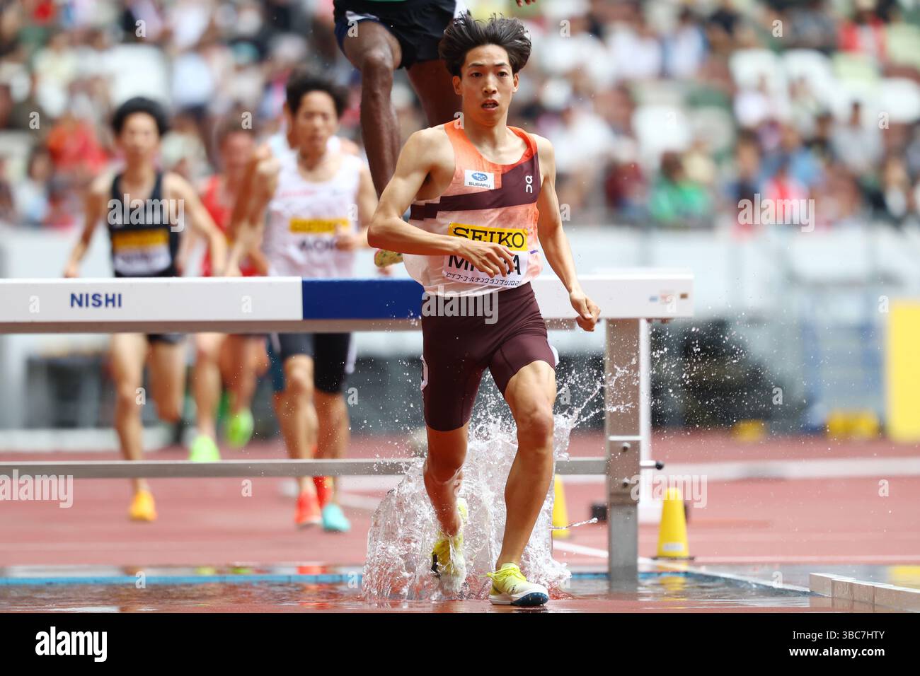 Tokyo, Japan. 18th May, 2025. Ryuji Miura (JPN) Athletics : World Athletic Continental Tour ...