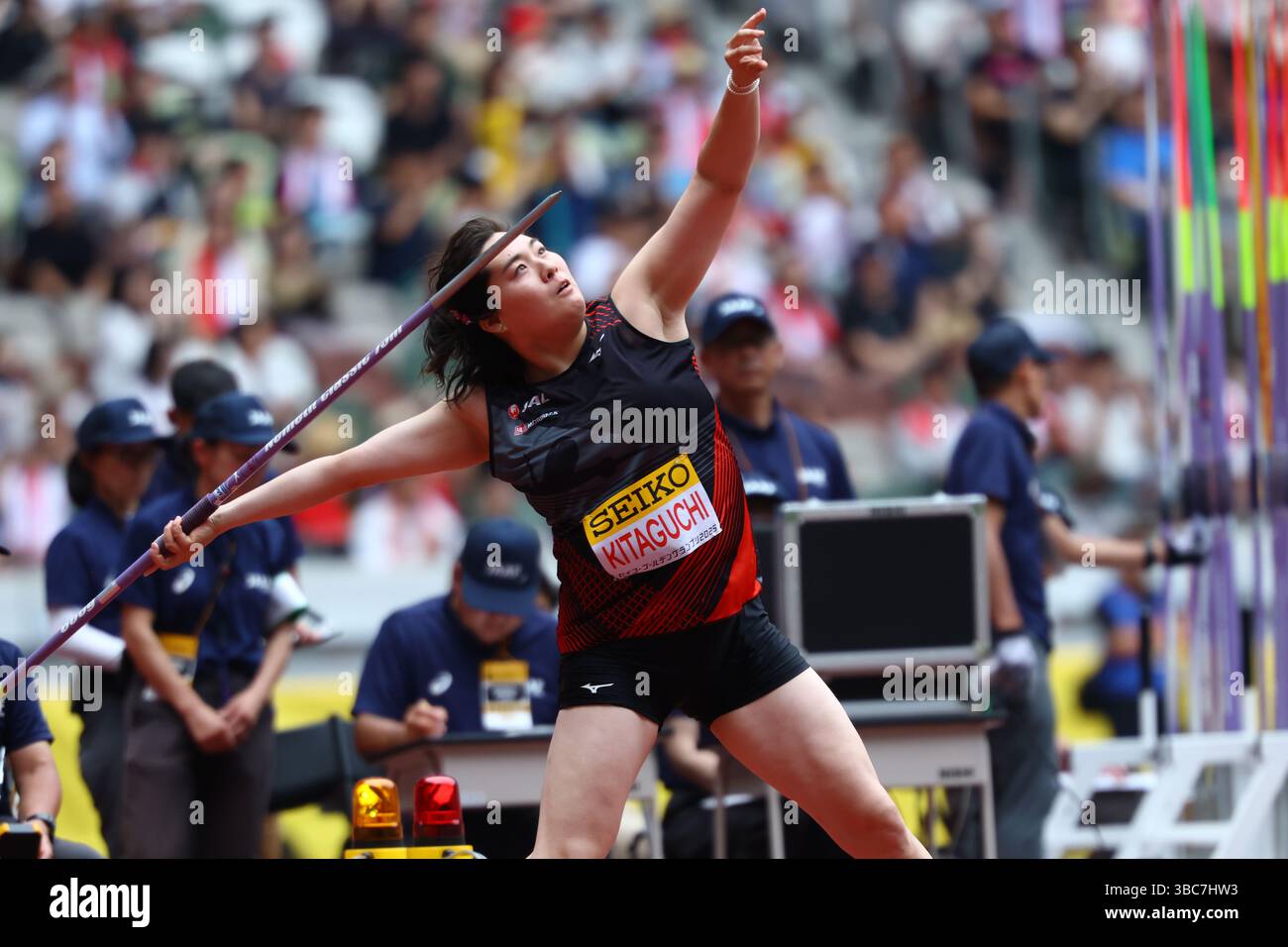 Tokyo, Japan. 18th May, 2025. Haruka Kitaguchi (JPN) Athletics : World Athletic Continental Tour ...